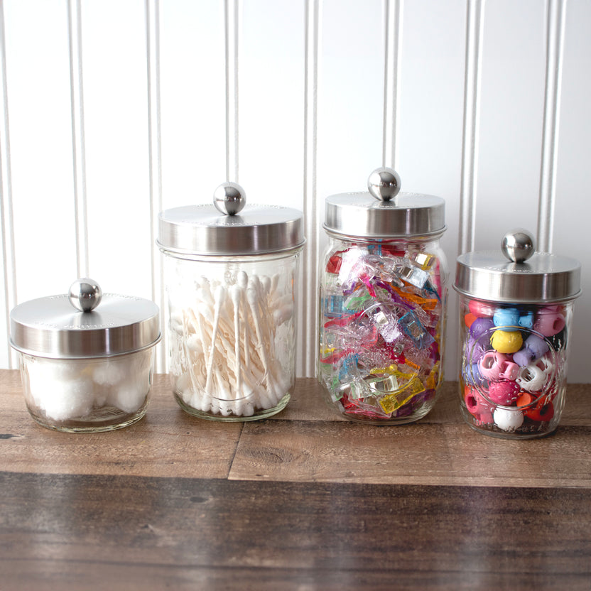 Apothecary Stainless Steel Lid for Mason Jars · Mason Jar Lifestyle