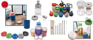 Mason Jar Lifestyle | Hundreds Of Lids And Accessories For Your Jars ...
