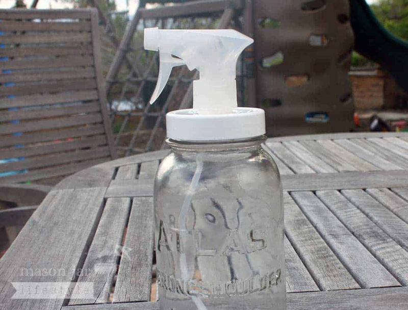 Adapta Cap Sprayer Lid for Regular Mouth Mason Jars · Mason Jar Lifestyle