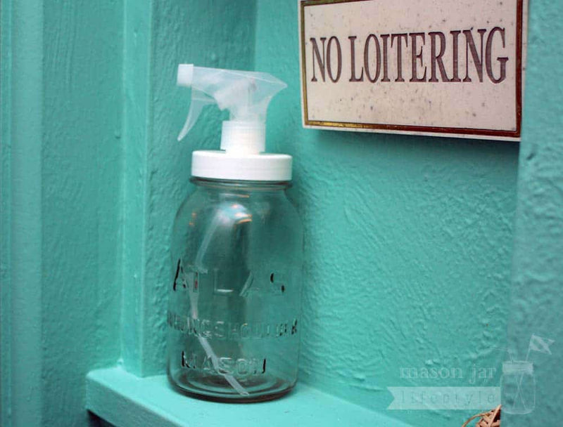 Adapta Cap Sprayer Lid for Regular Mouth Mason Jars · Mason Jar Lifestyle