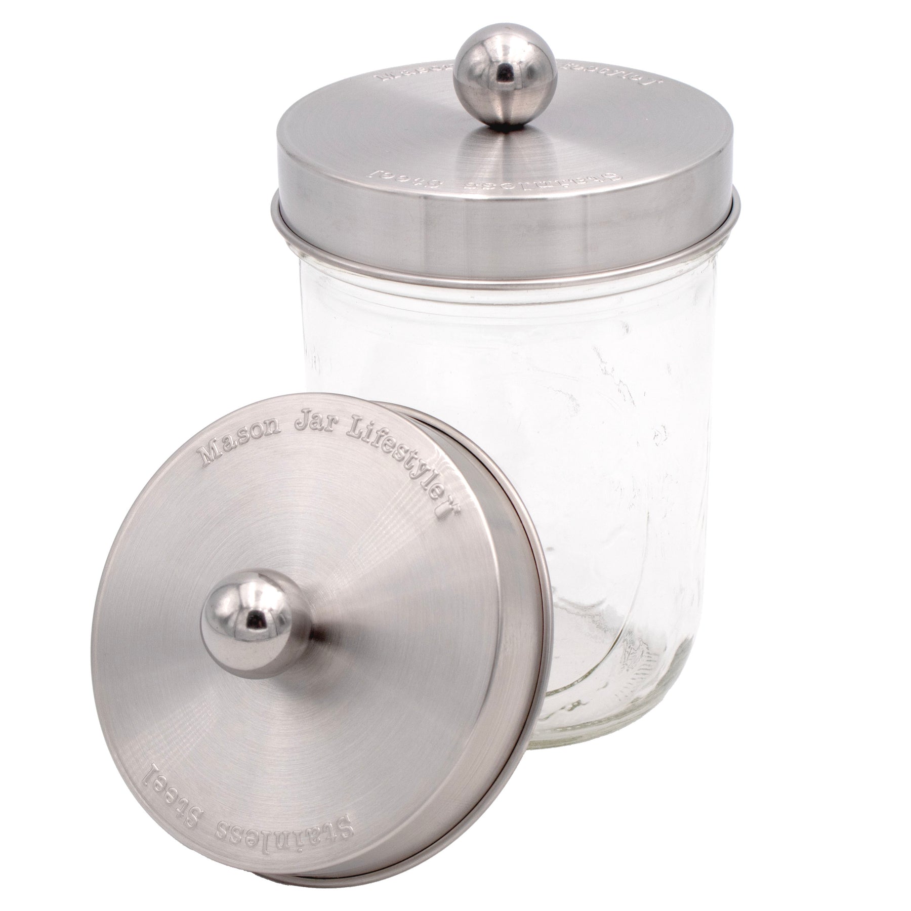 Apothecary Stainless Steel Lid for Mason Jars · Mason Jar Lifestyle