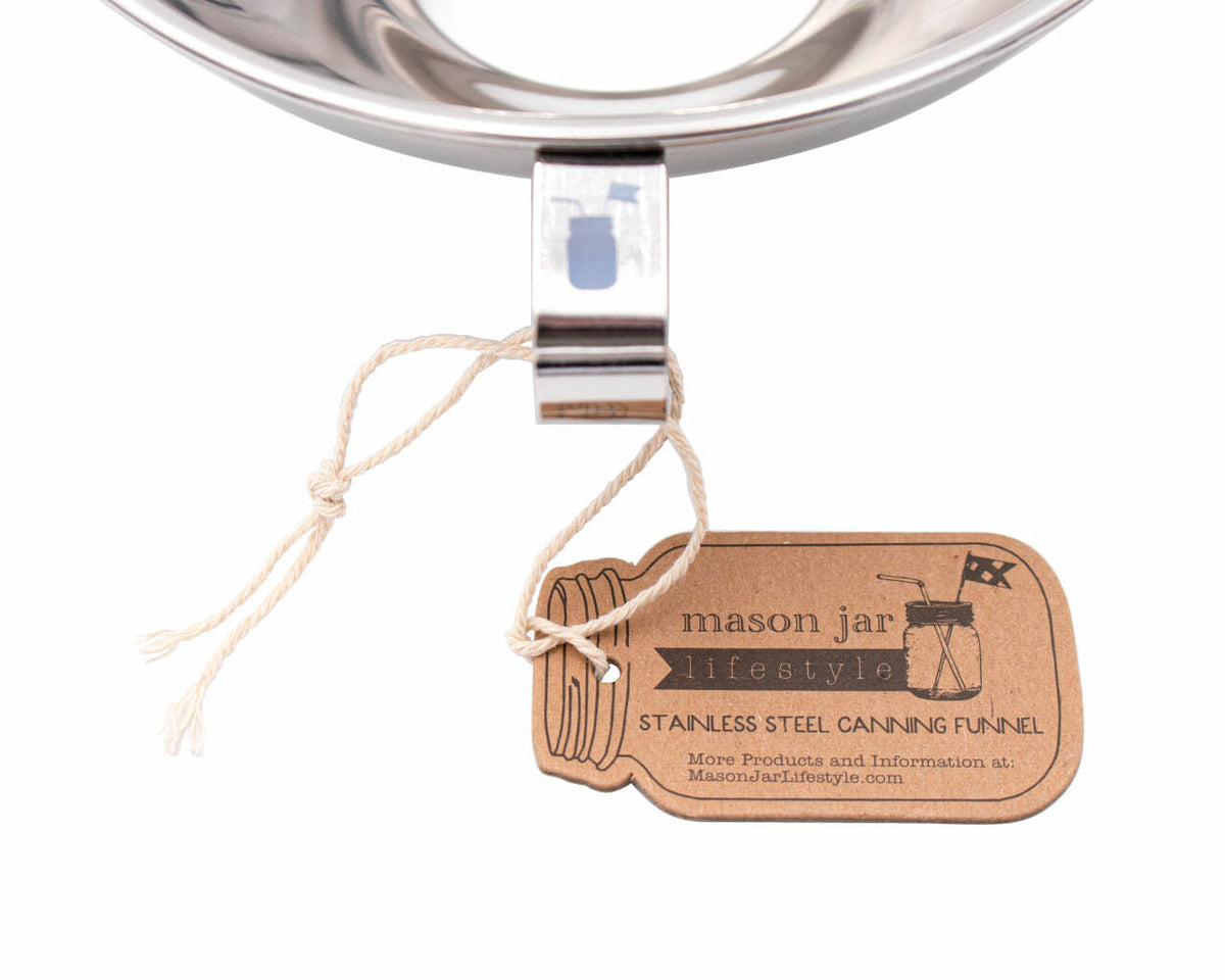 Stainless Steel Canning Funnel for Mason Jars · Mason Jar Lifestyle
